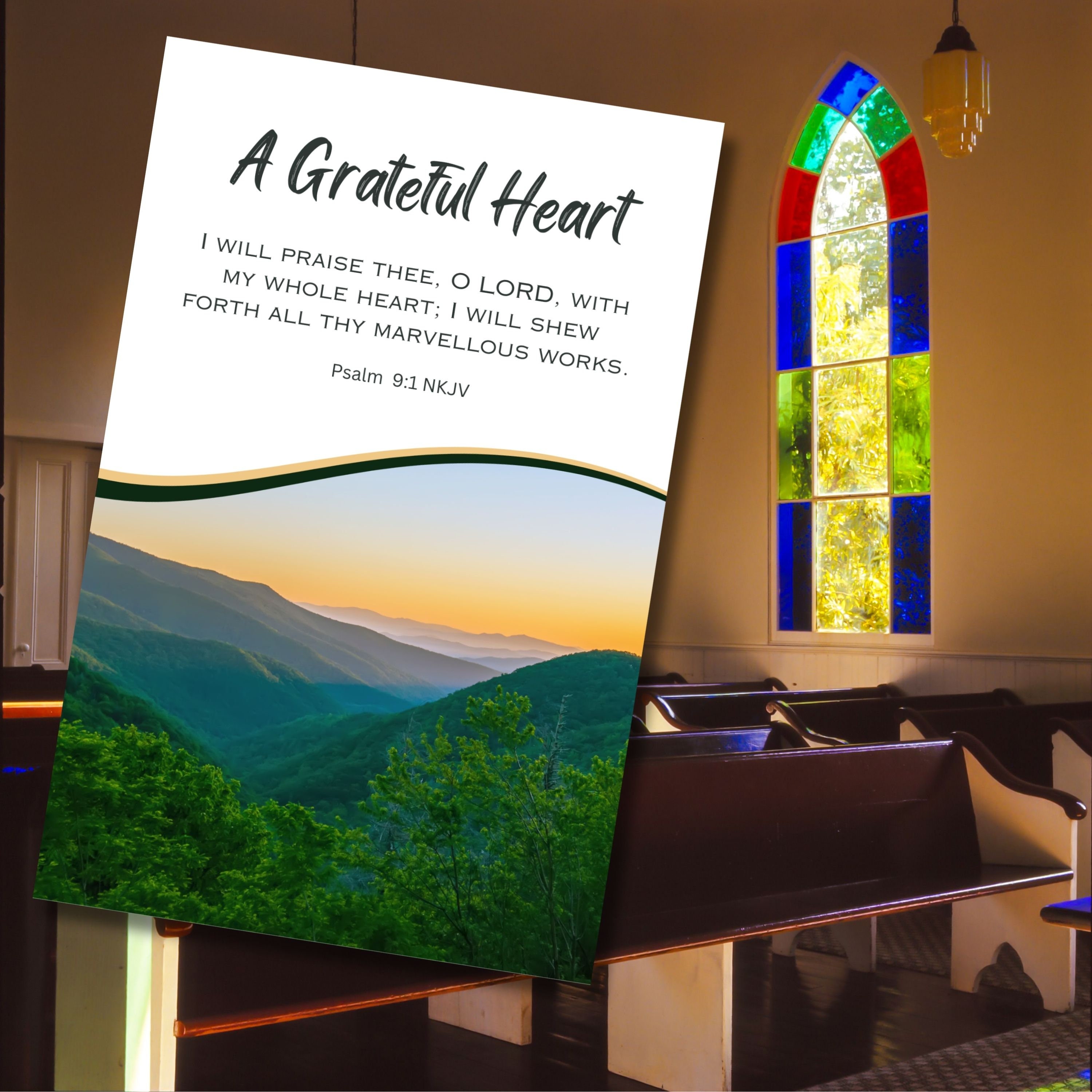 Church Bulletin Cover and Template General Praise and Worship Service ...