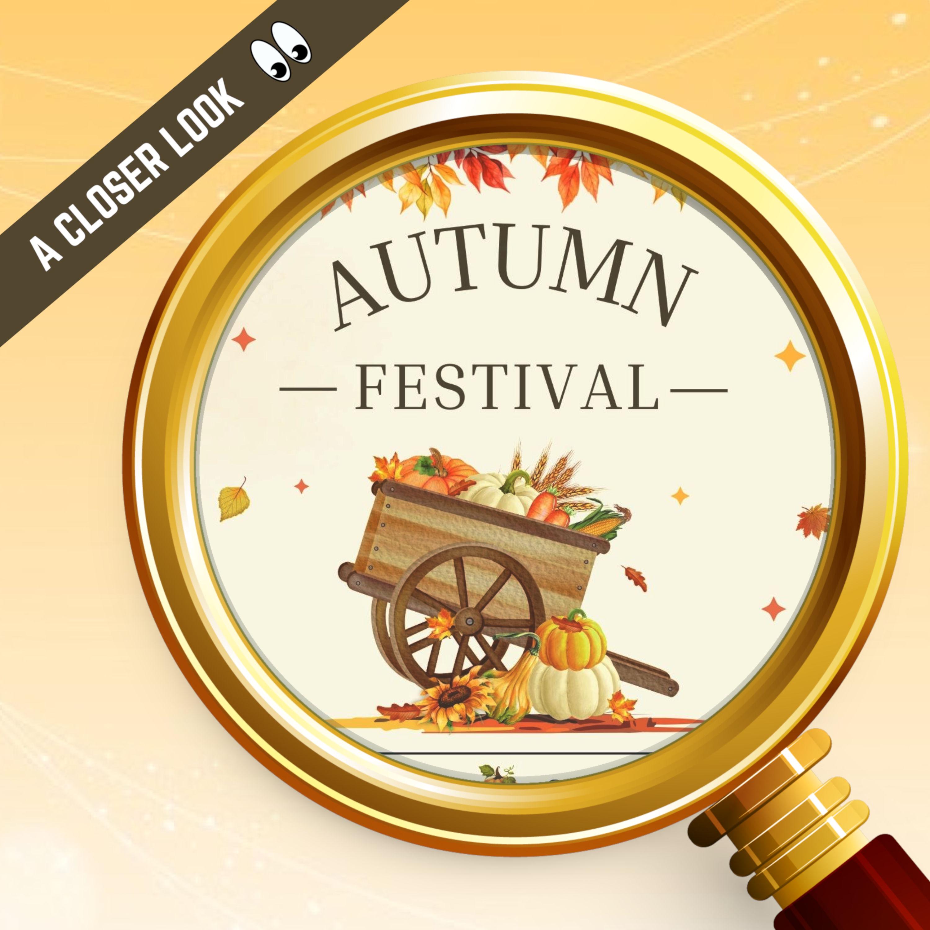 Autumn Festival Events Bundle Canva Editable Templates Neighbor Church ...
