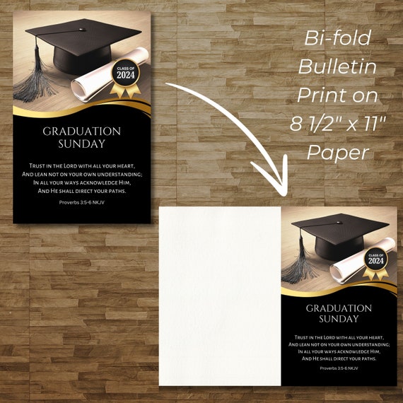 Religious Graduation Bulletin Covers Amazon.com : Decorably 18 Pack