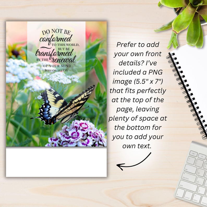 General Church Bulletin Art Cover & Template, Spring or Summer, Theme ...