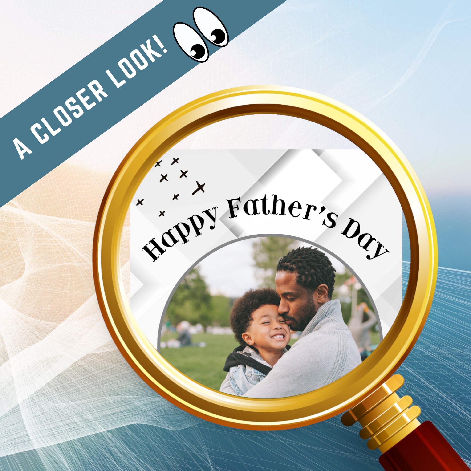 Fathers Day Church Bulletin Program Cover Features Proverbs 20:7 His ...