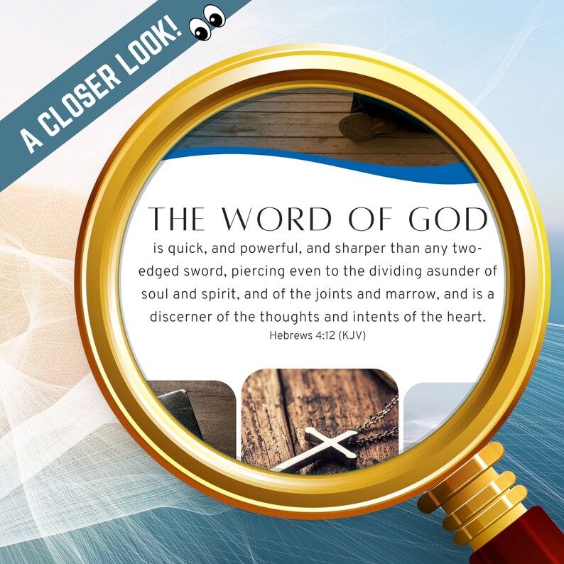 General Praise and Worship Printable Church Bulletin Cover the Word of ...