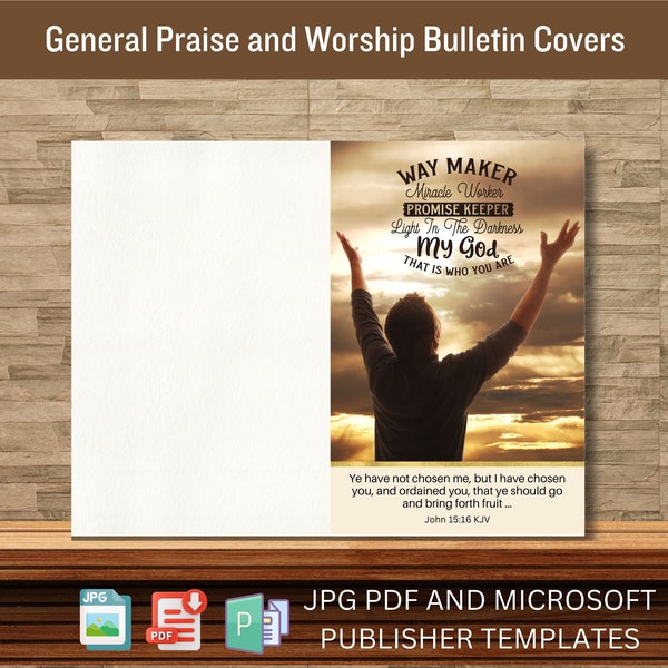 Church Homecoming Bulletin - Etsy