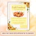 Fall Festival Events Bundle Canva Editable Templates for Neighborhood ...