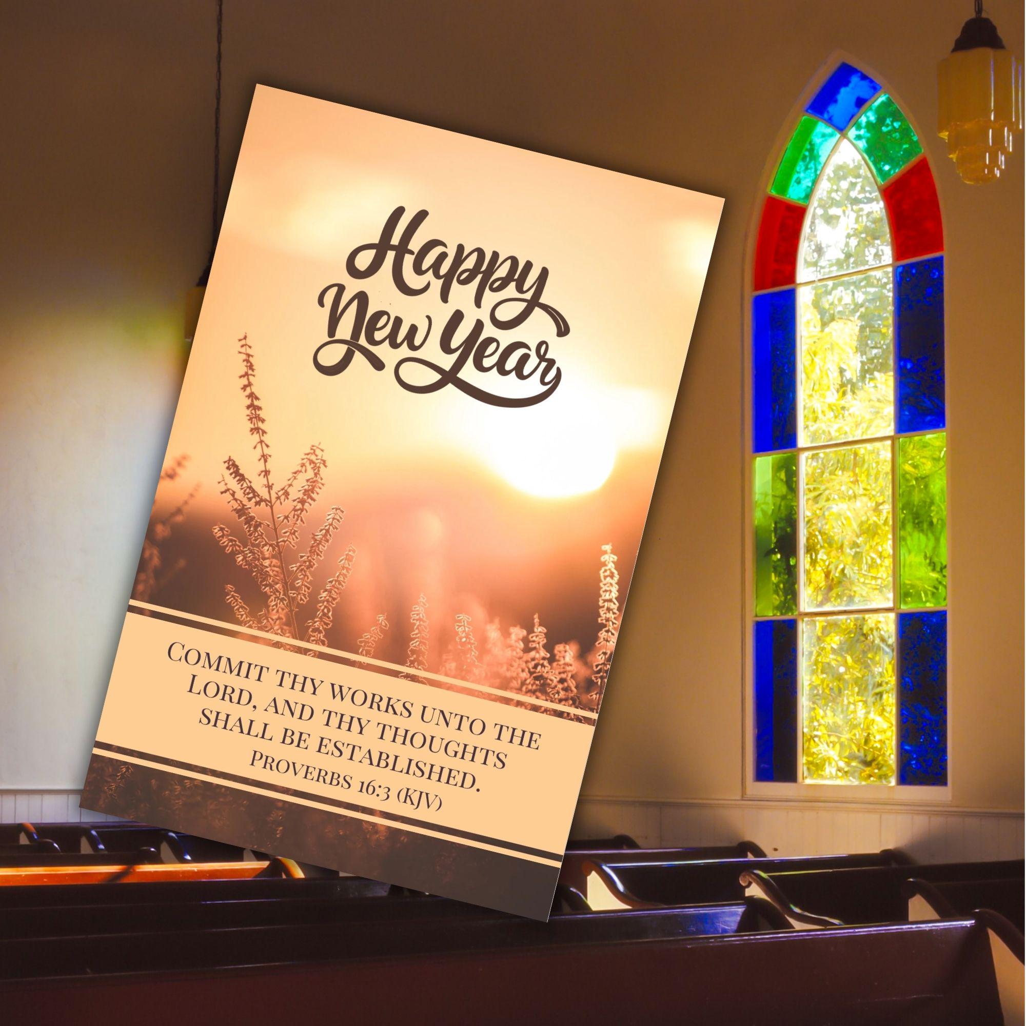 Printable General Worship Church Bulletin Cover & Template, Theme ...