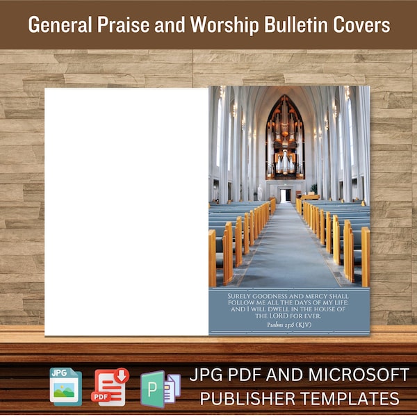Church Bulletin Covers - Etsy