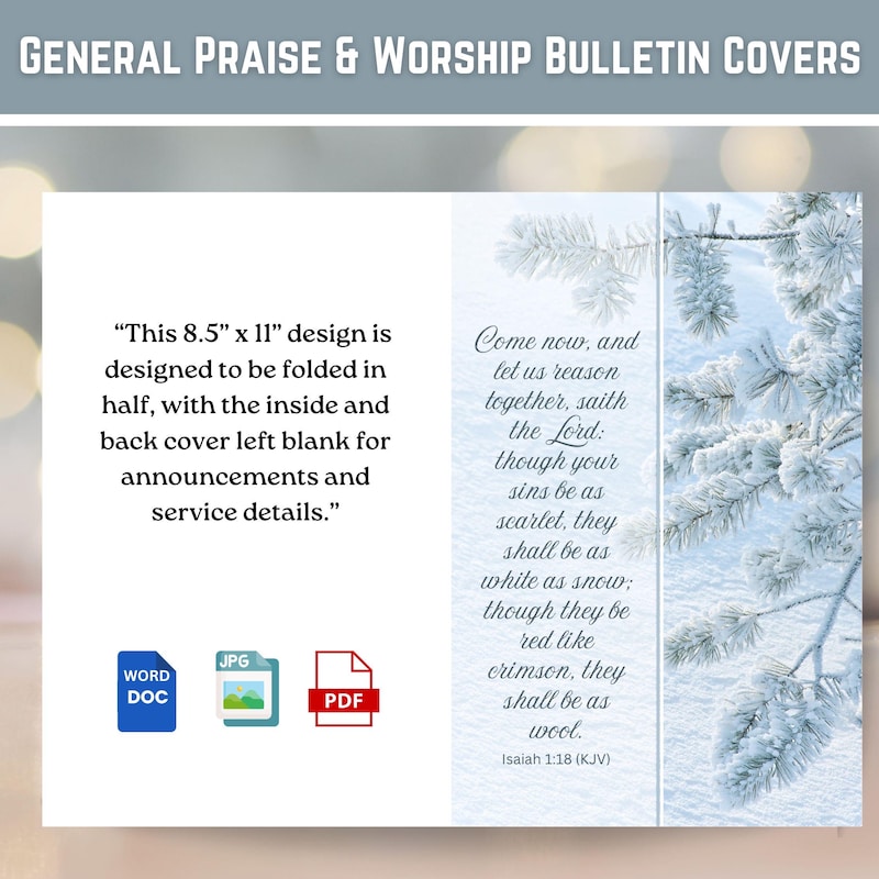 Church Advent Bulletin Covers - Etsy