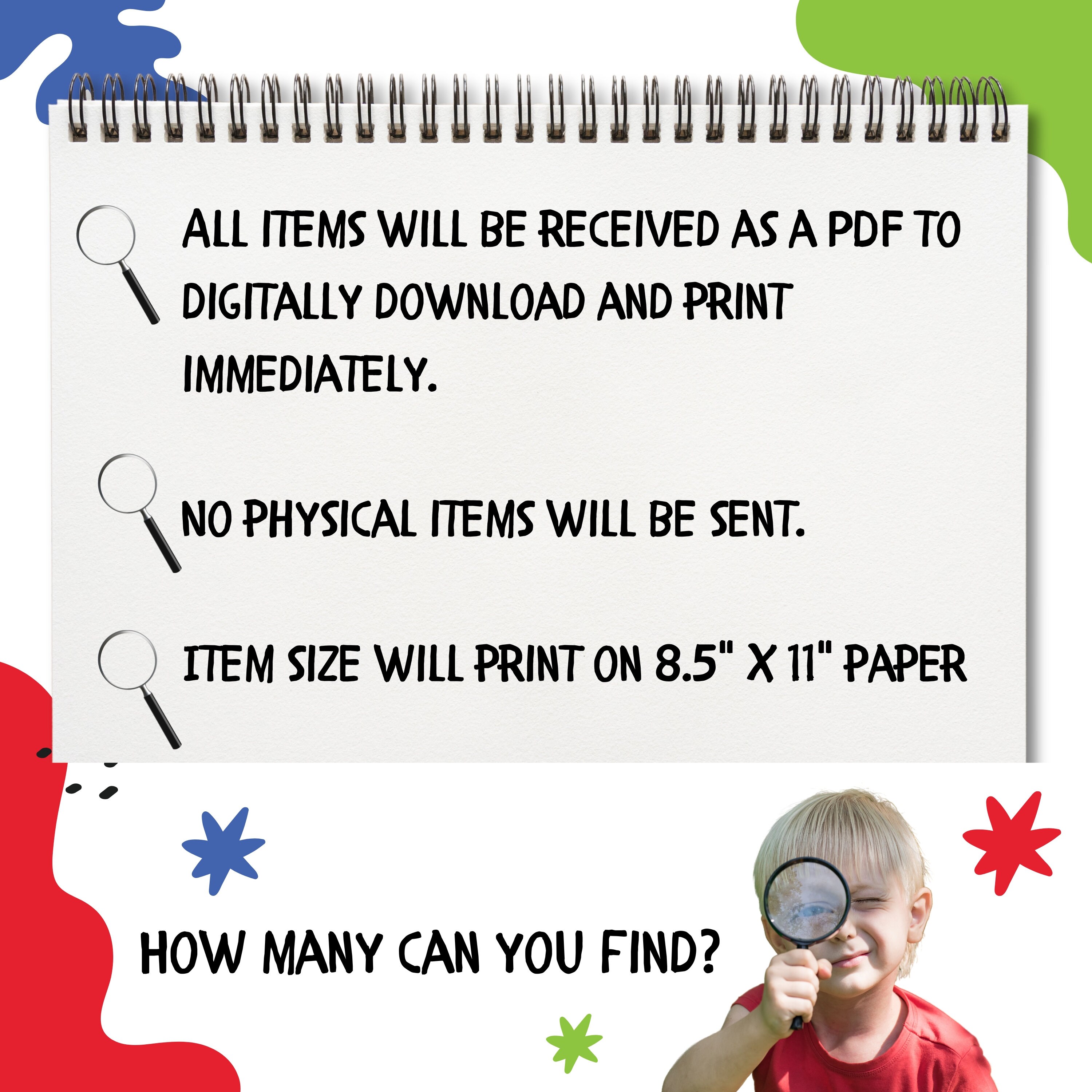 Cat Lover's I Spy Fun Games, I Spy for Kids Printable Fun Puzzles ...