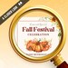 Fall Festival Events Bundle Canva Editable Templates for Neighborhood ...