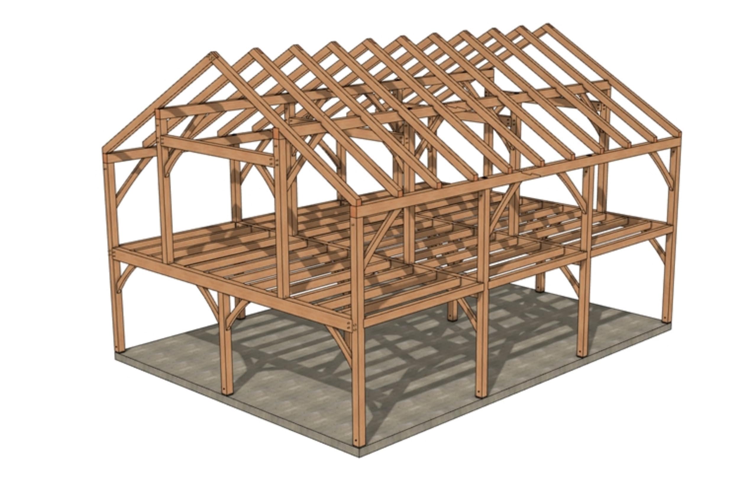30×40 Post and Beam Barn - Etsy