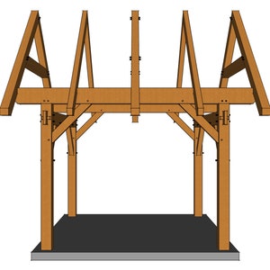 12x12 Timber Frame - Etsy