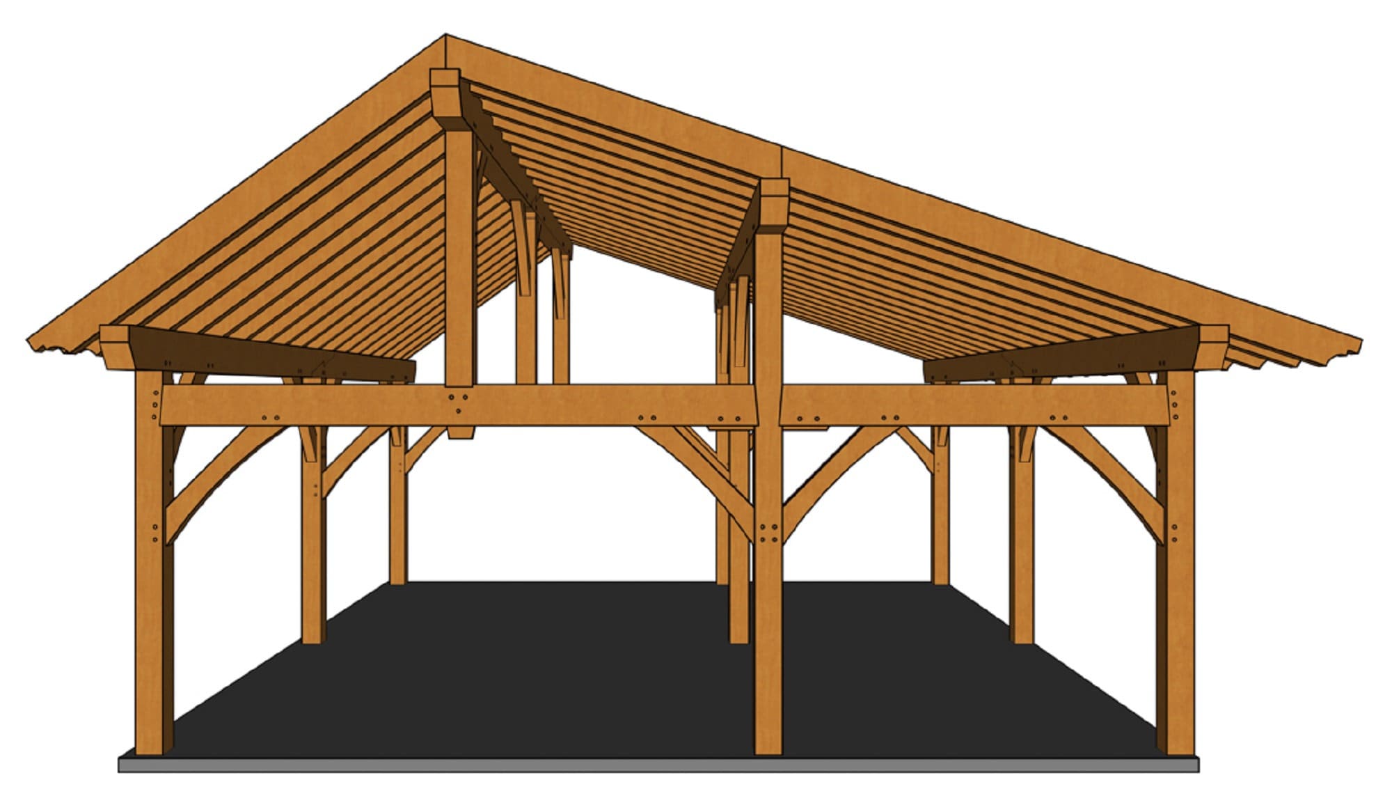26×30 Timber Frame Workshop - Etsy