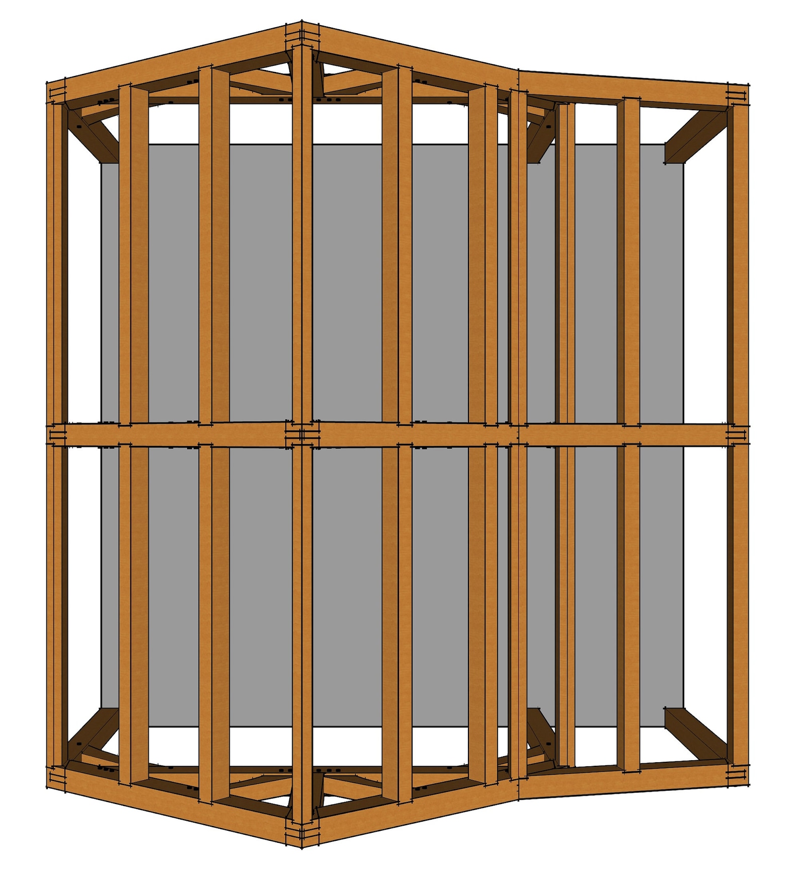 20x20 Timber Frame Plan - Etsy