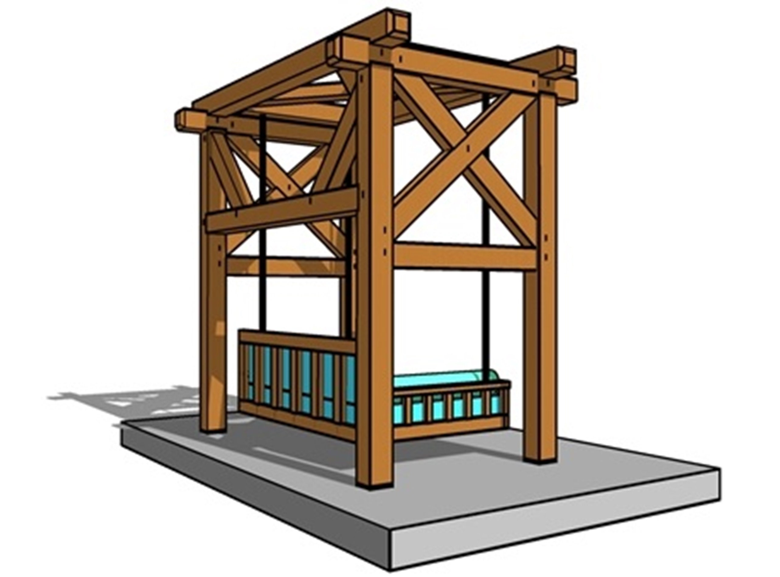 Timber Frame Bedswing - Etsy