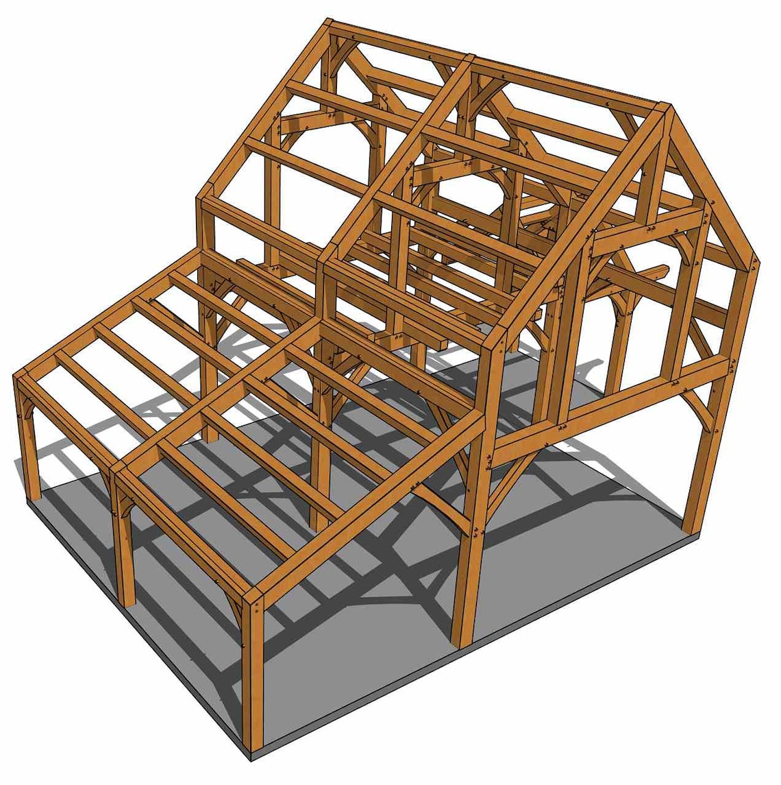 2430 Timber Frame Cabin | Etsy