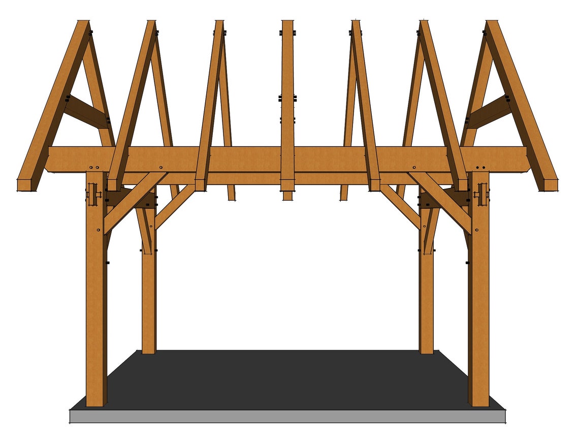 12x16 Timber Frame - Etsy