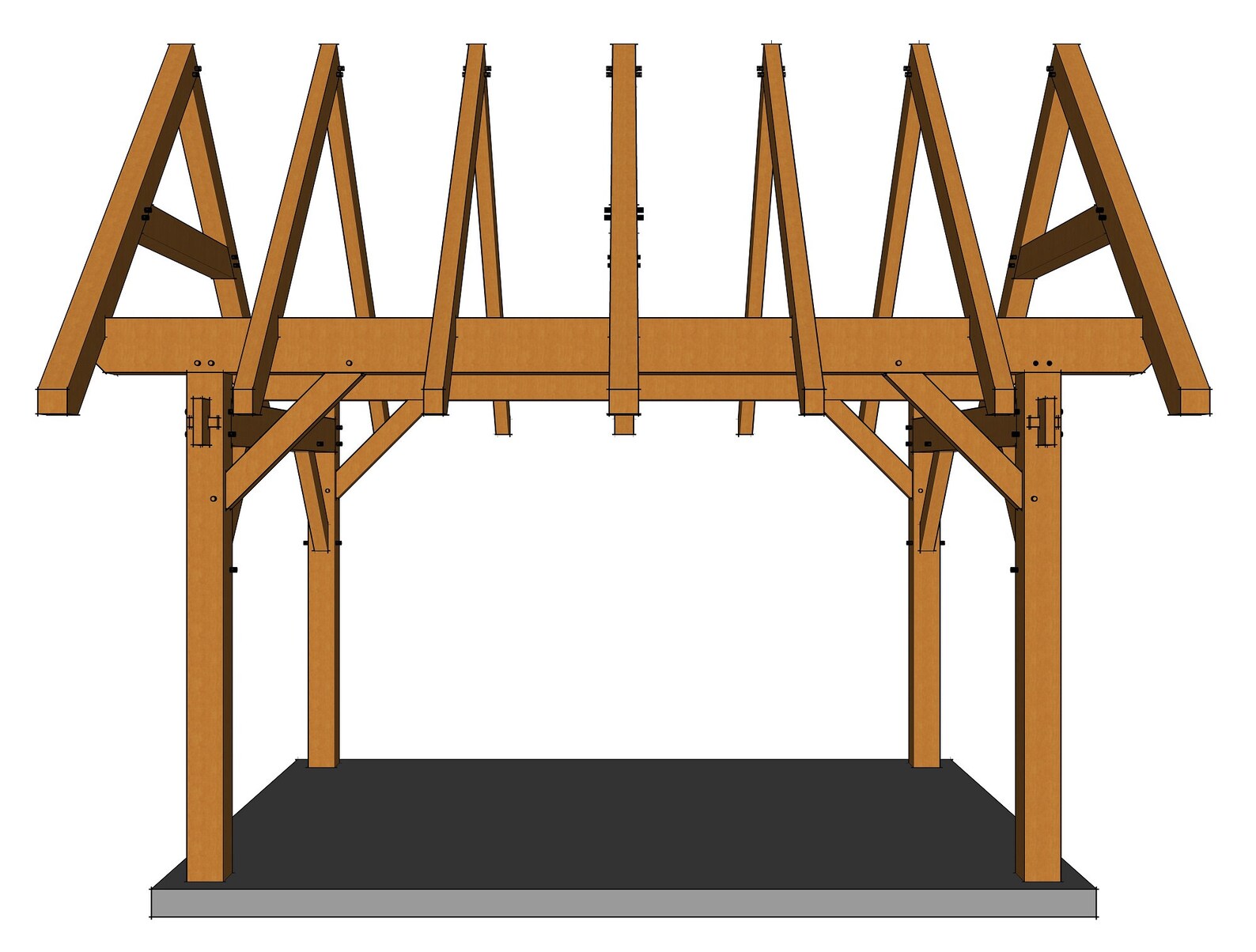 12x16 Timber Frame - Etsy