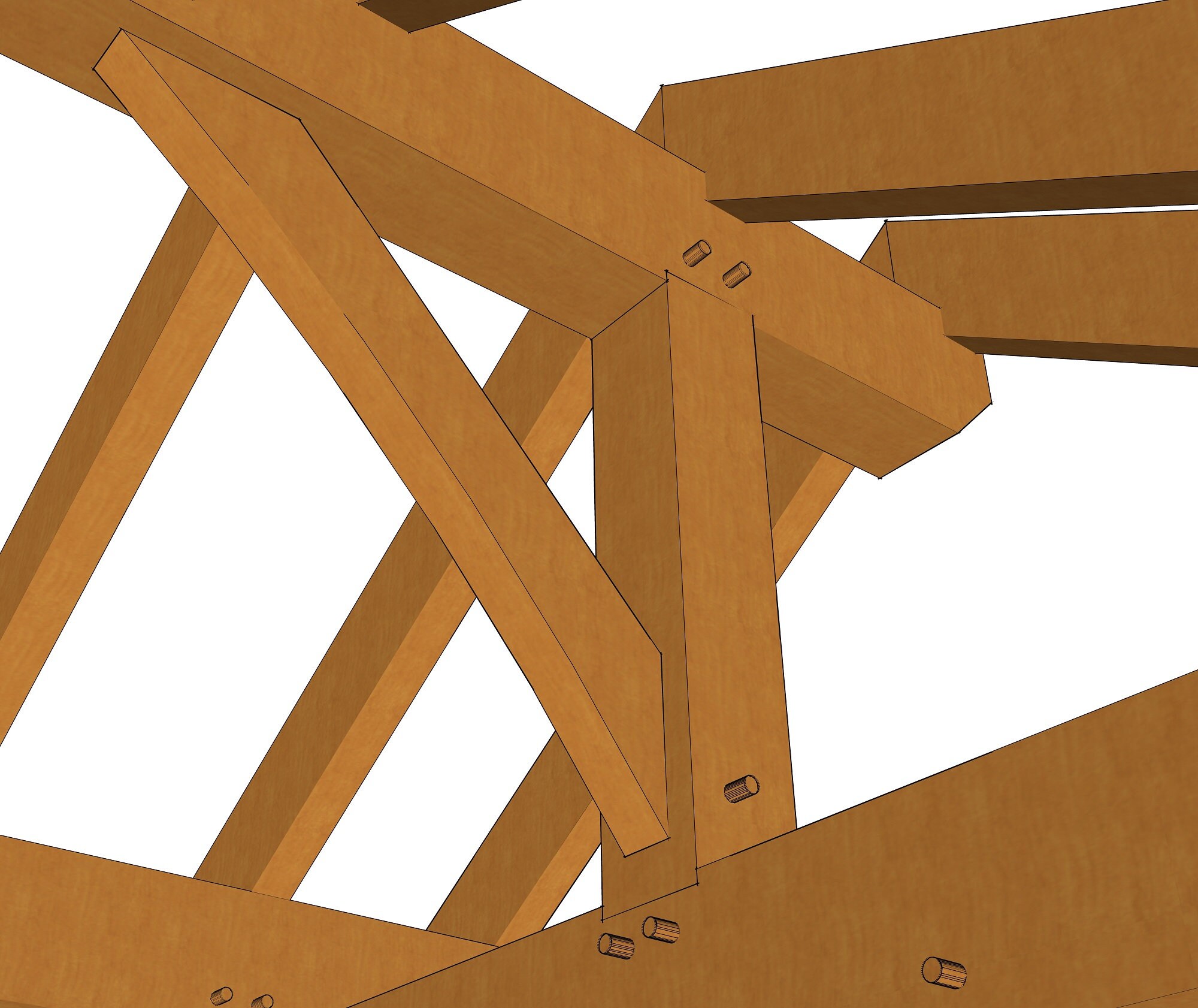 10x14 King Post Plan - Etsy