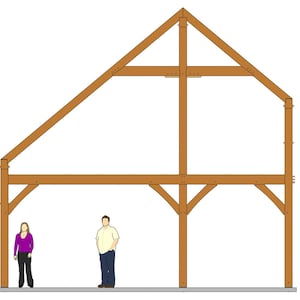 24×36 Saltbox Cabin - Etsy