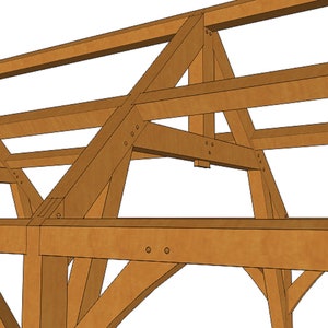 12×24 Gothic Arch Timber Frame - Etsy