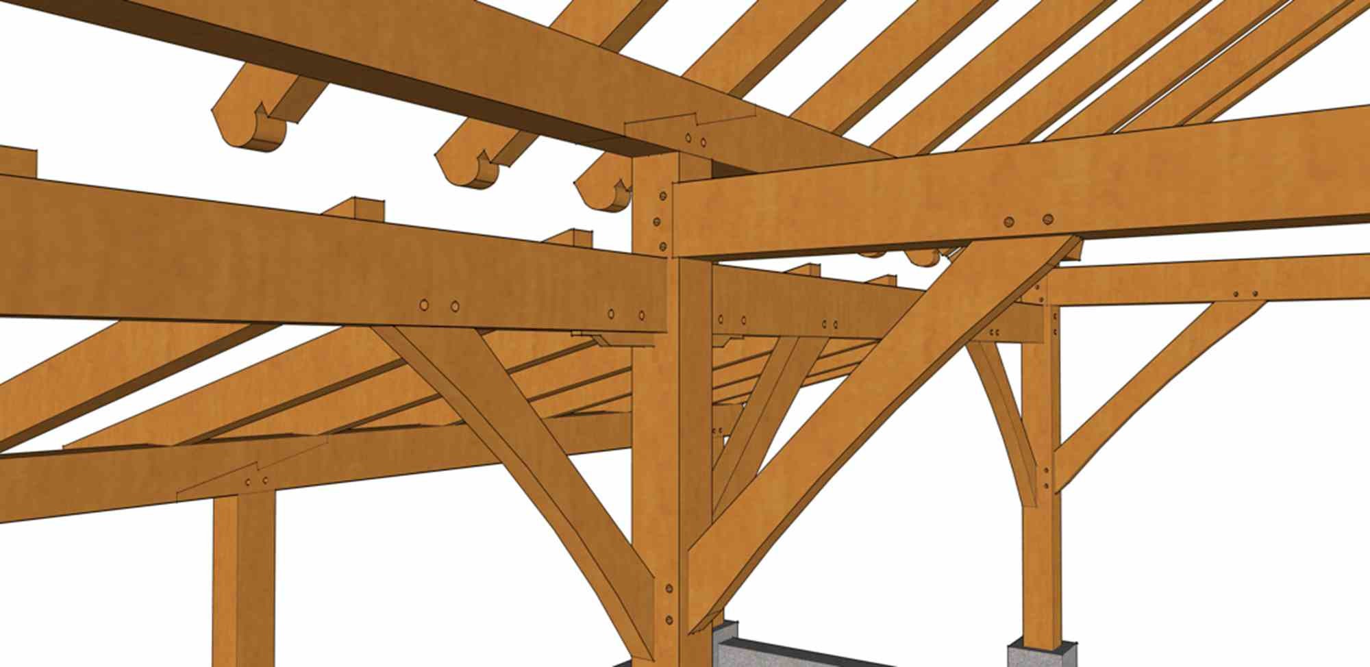 32×28 Timber Frame Monitor Barn - Etsy