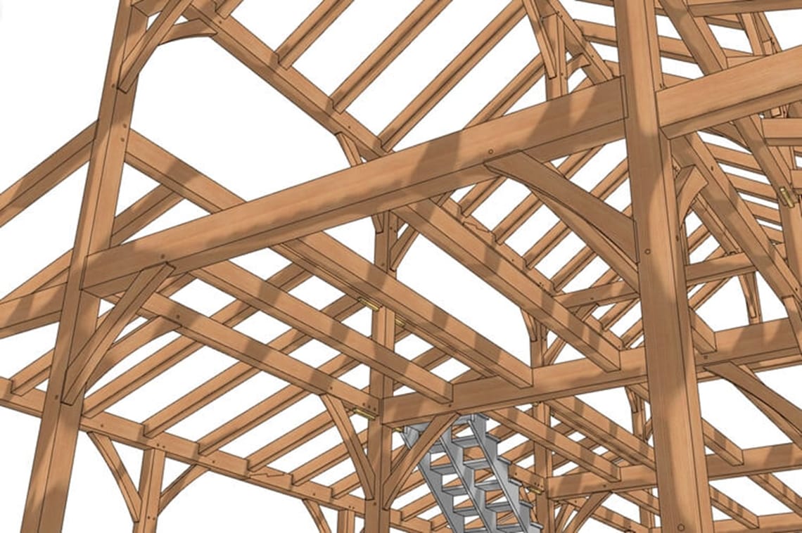 4042 Monitor Barn House - Etsy