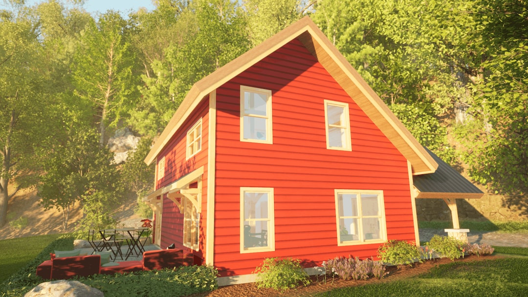 24×36 Saltbox Cabin - Etsy