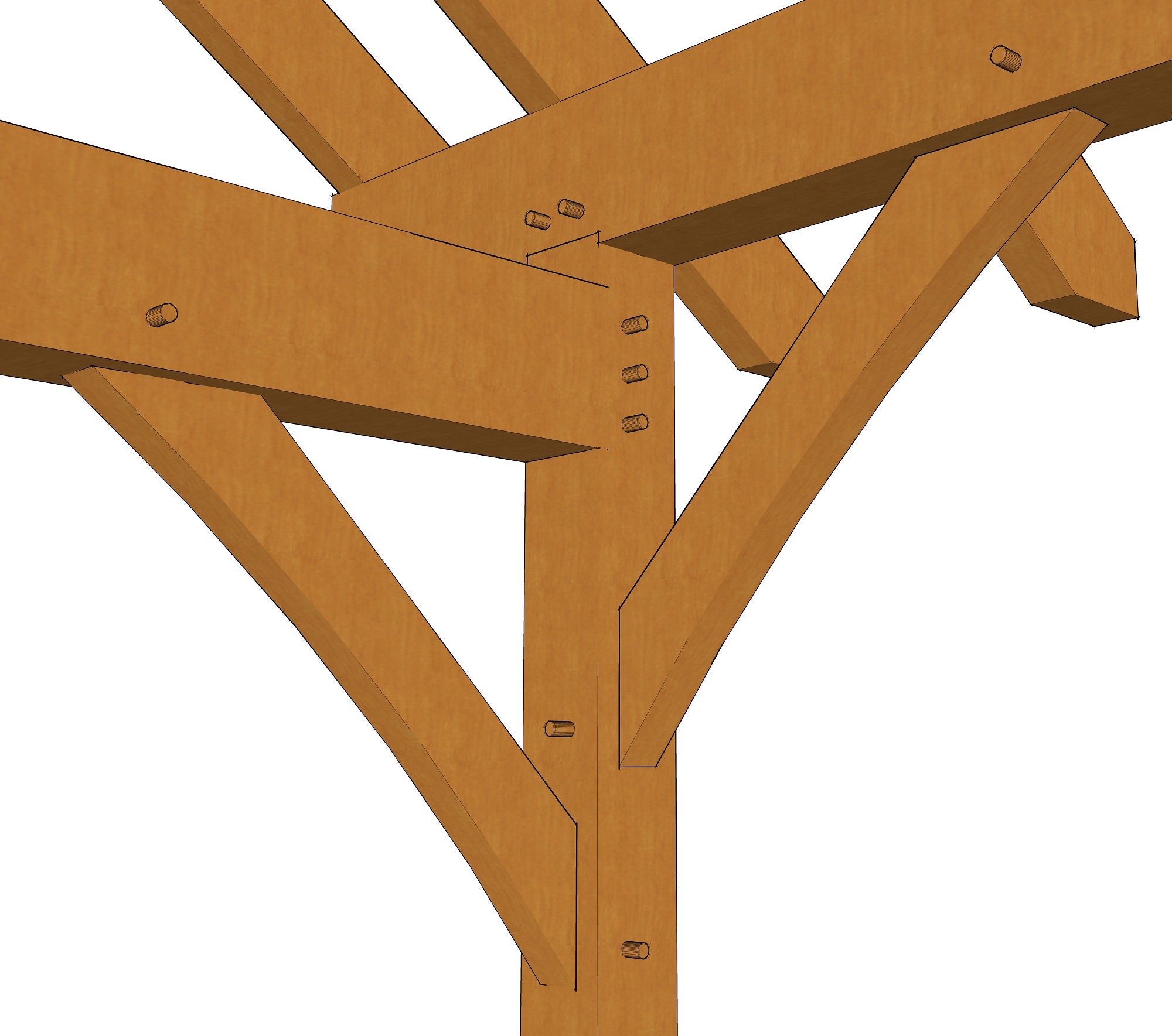 10x14 King Post Plan - Etsy