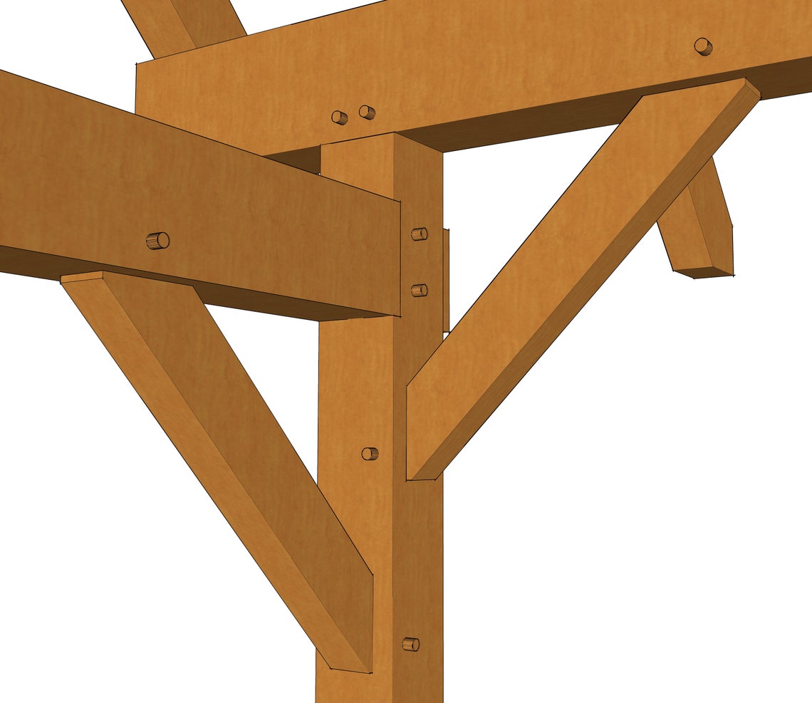 12x12 Timber Frame - Etsy