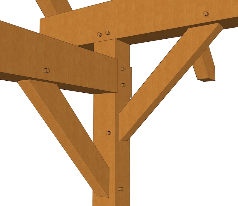 12x12 Timber Frame - Etsy