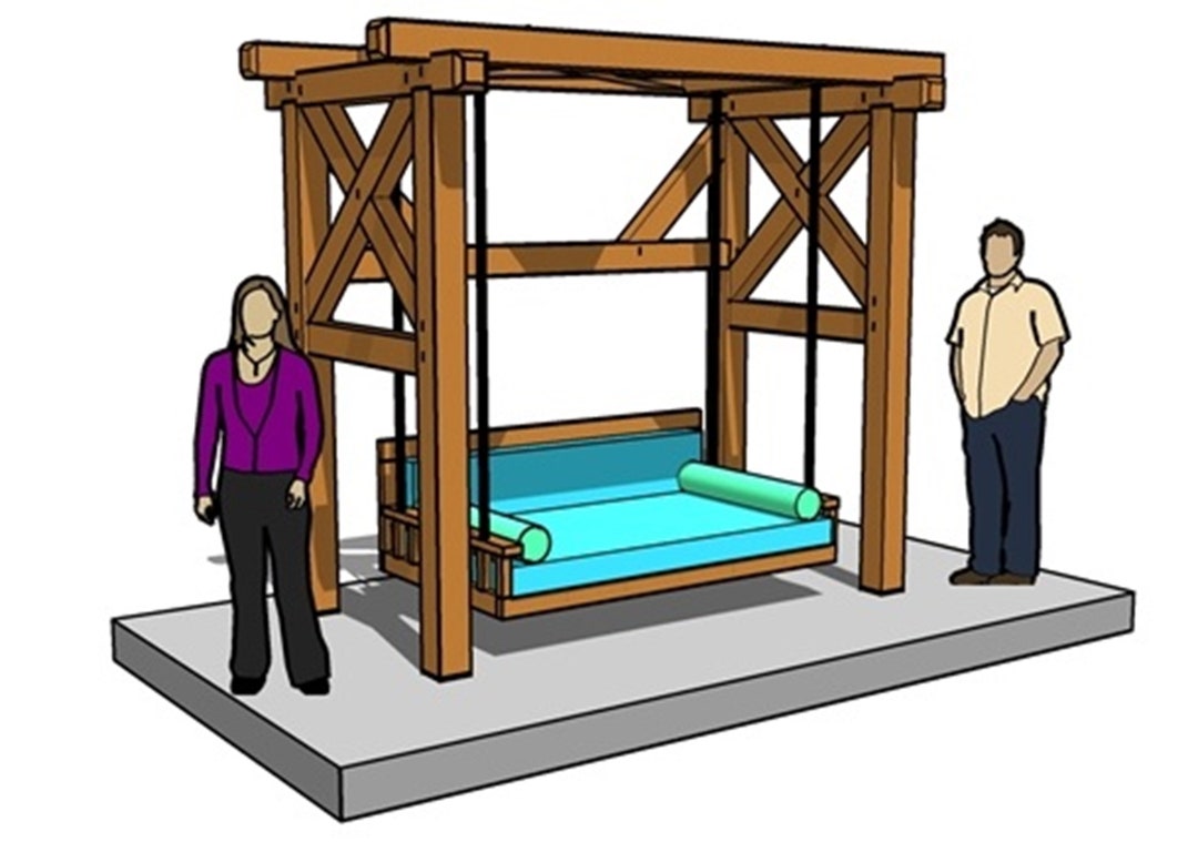 Timber Frame Bedswing - Etsy