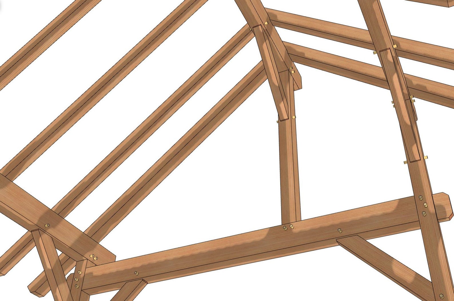 12x16 Saltbox Timber Frame - Etsy