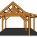 20x20 Timber Frame Plan - Etsy