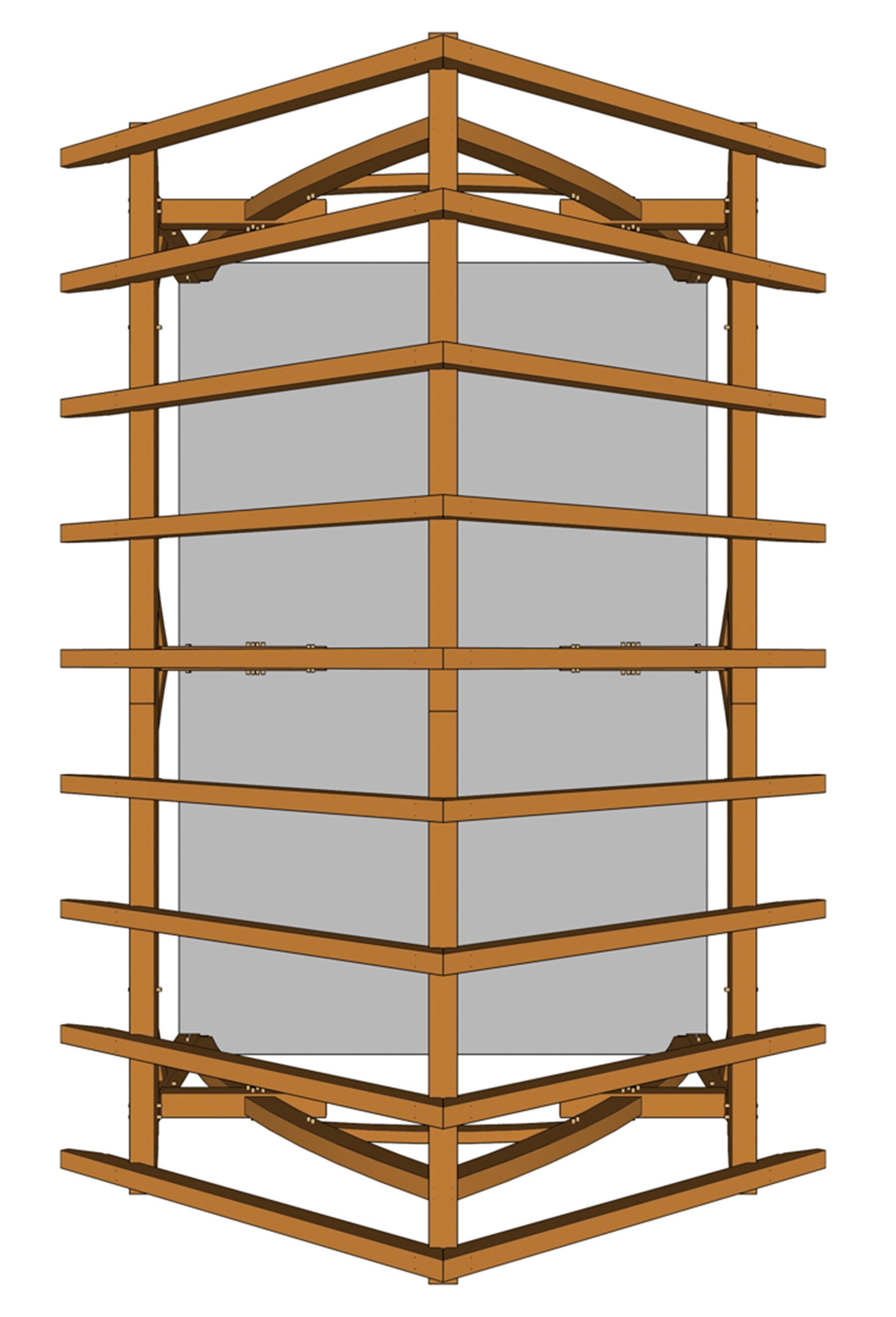 16×24 Cruck Timber Frame - Etsy