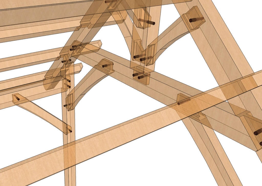 10x10 King Post Truss Plan - Etsy