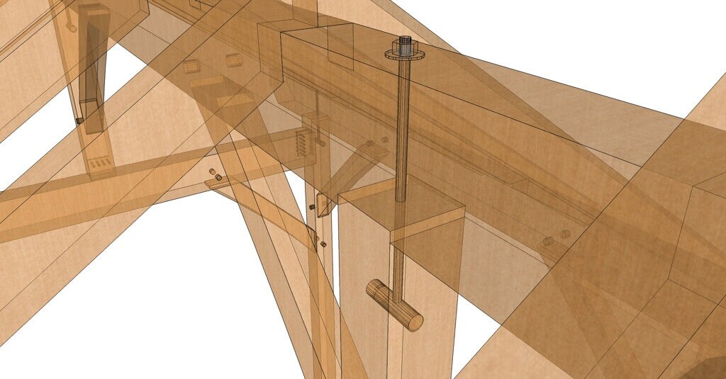 10x10 Hot Tub Pavilion - Post and Beam Plan - Etsy