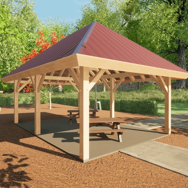 Pavilion Plans - Etsy