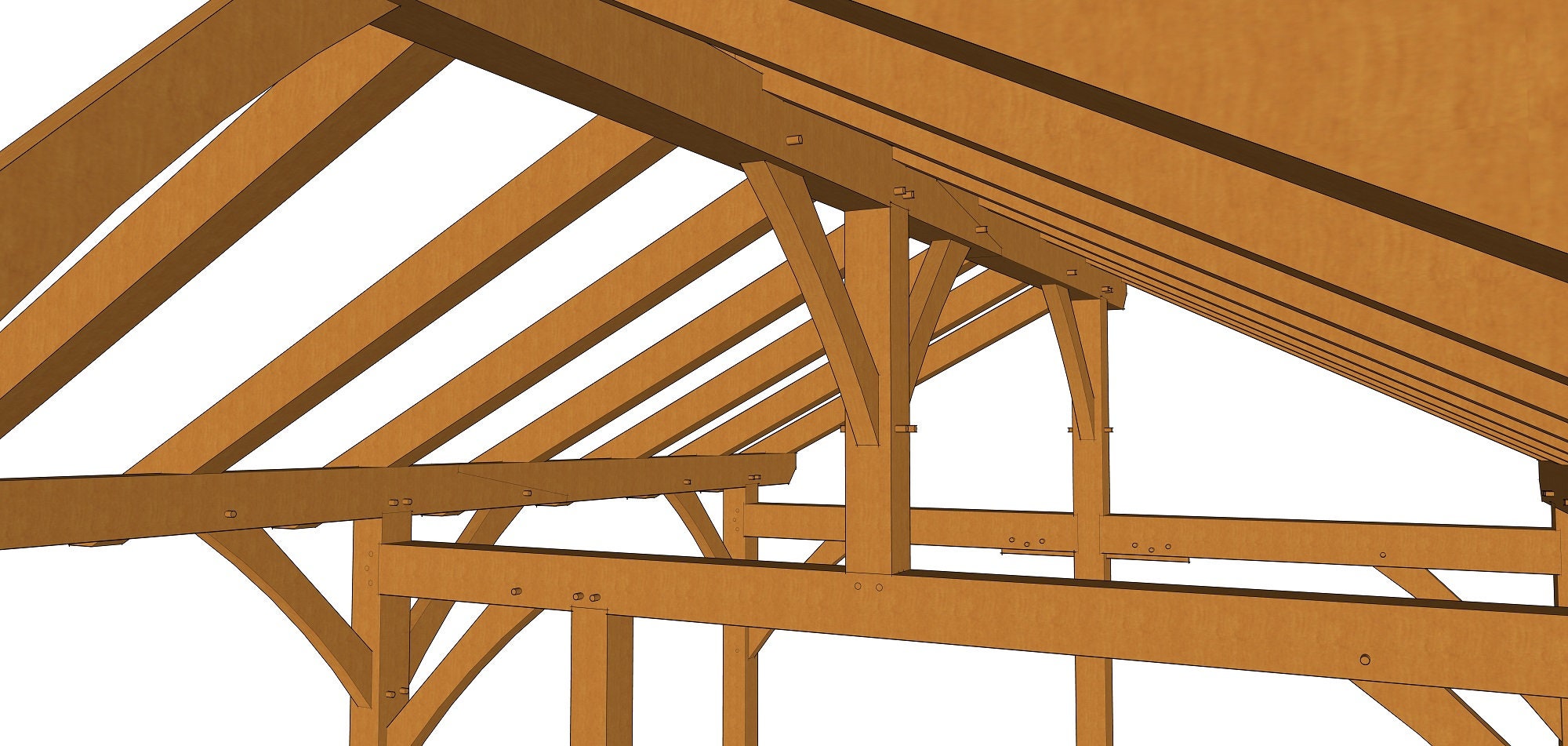 18x24 King Post Plan - Etsy