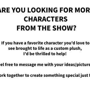 Abby Hatcher Bozzly Plush Toy, Bozzly Stuffed Animal, Bozzly Custom ...