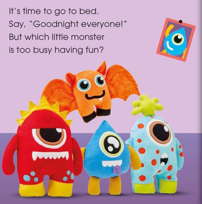 Pop up Peekaboo! Monsters Flick Plush Toy, Flick Monster Stuffed Toy ...