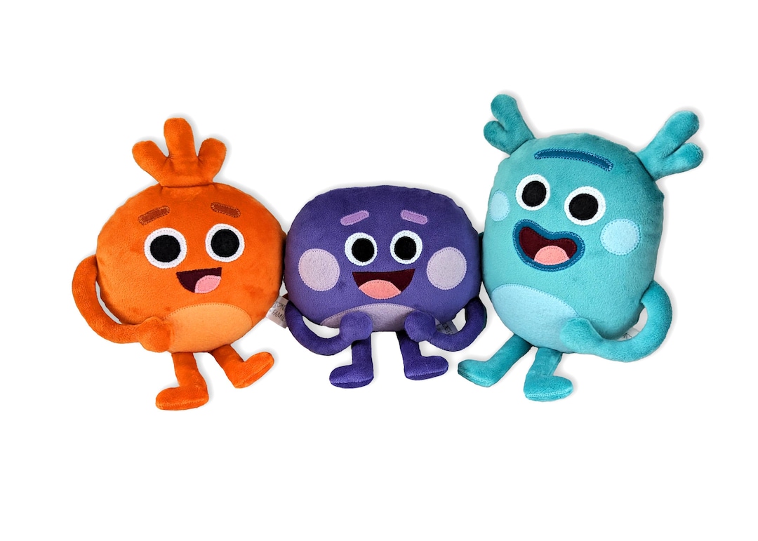 Bumble Nums Plush Toys, Bumble Nums Stuffed Toys, Super Simple Bumble ...