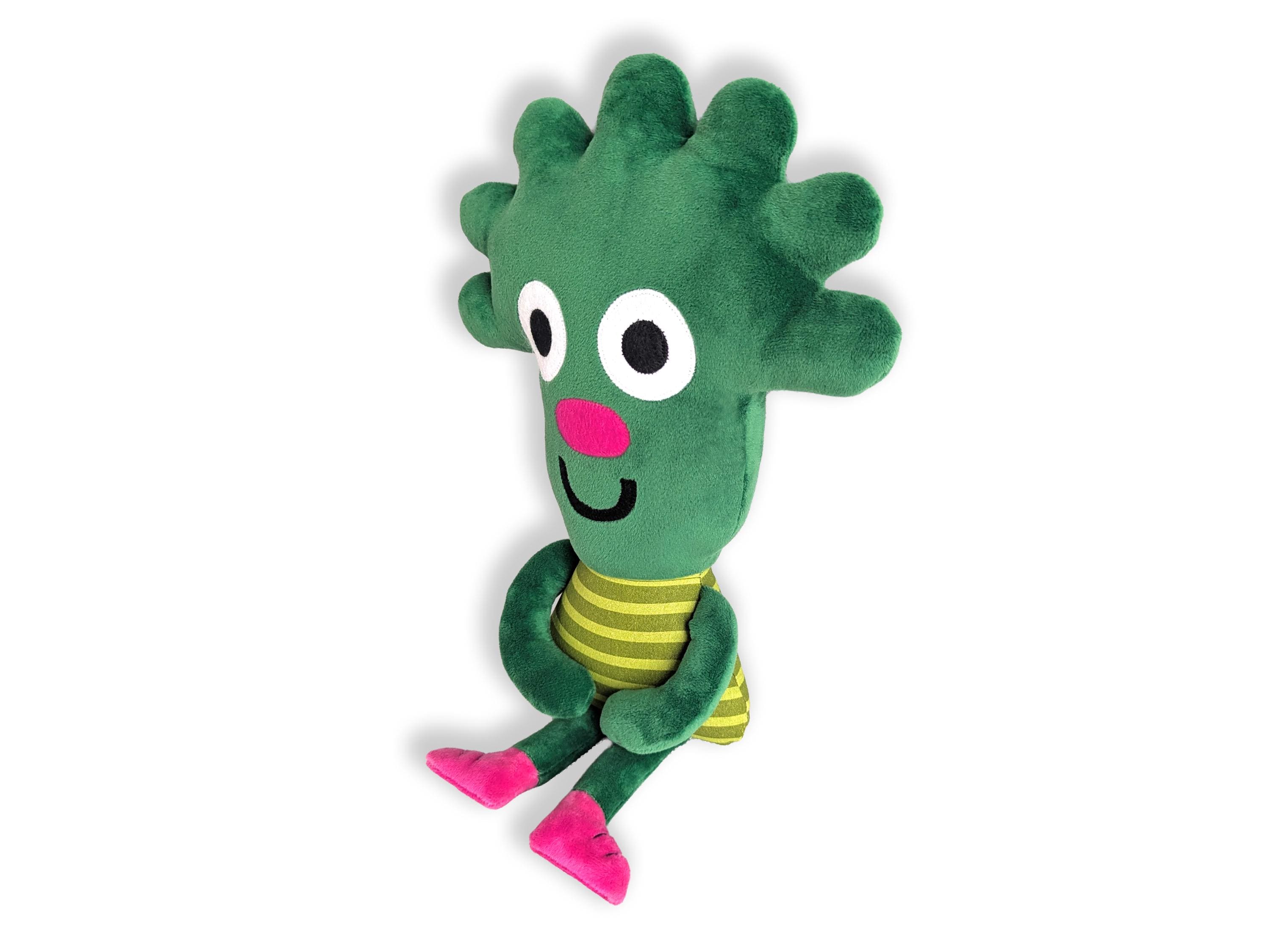 Noodle and Pals Broccoli Plush Toy, Broccoli Super Simple Stuffed Doll ...