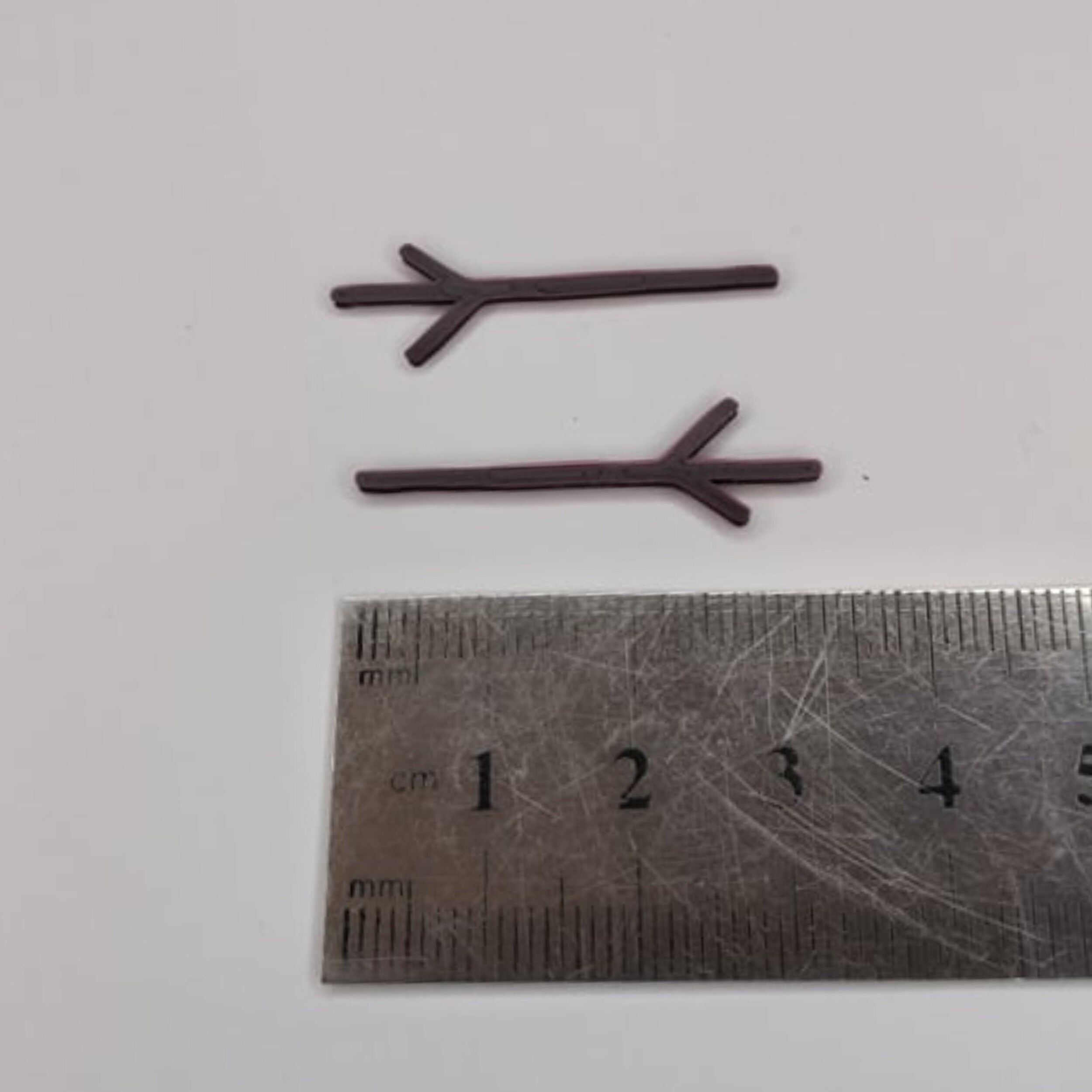 Miniature Stick Arms, 1.3" / 3.3 Cm, Snowman Arms, Snowman Parts, Arms ...