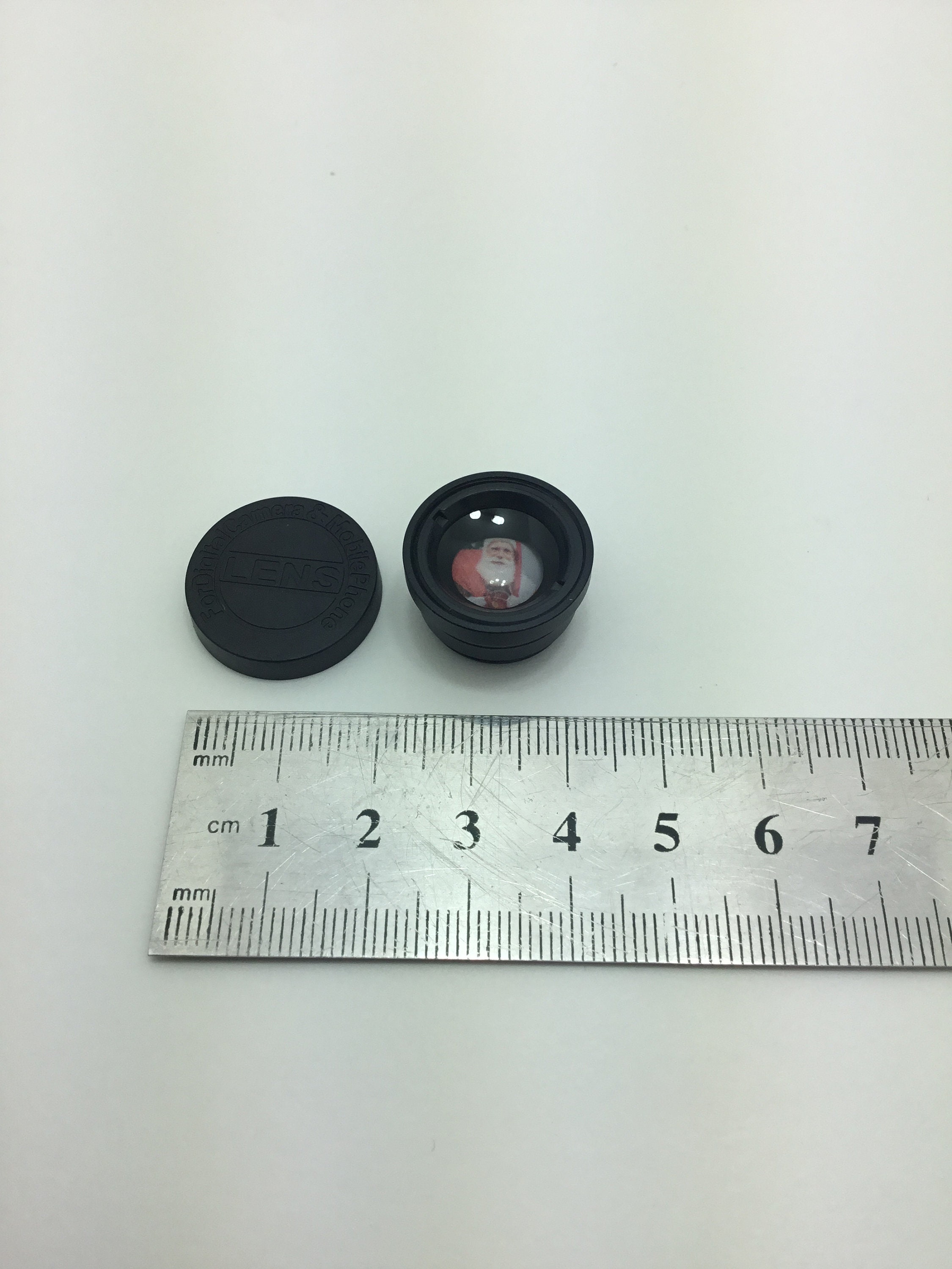 Santa Inside a Decorative Lens for Santa Cam Ornament - Etsy