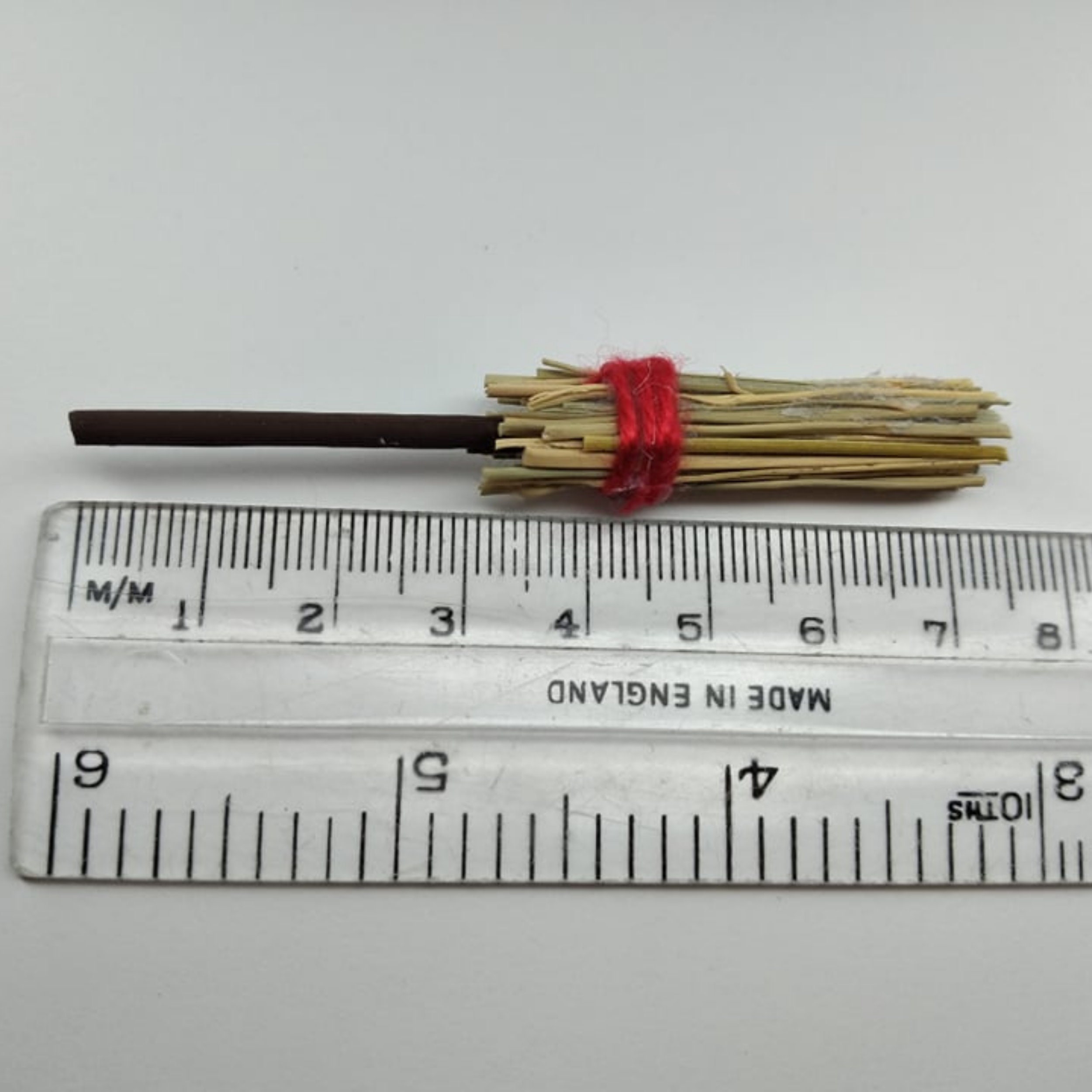 Mini Broom, Real Corn Broom, Fairy Garden, Dollhouse, Ornament Making ...