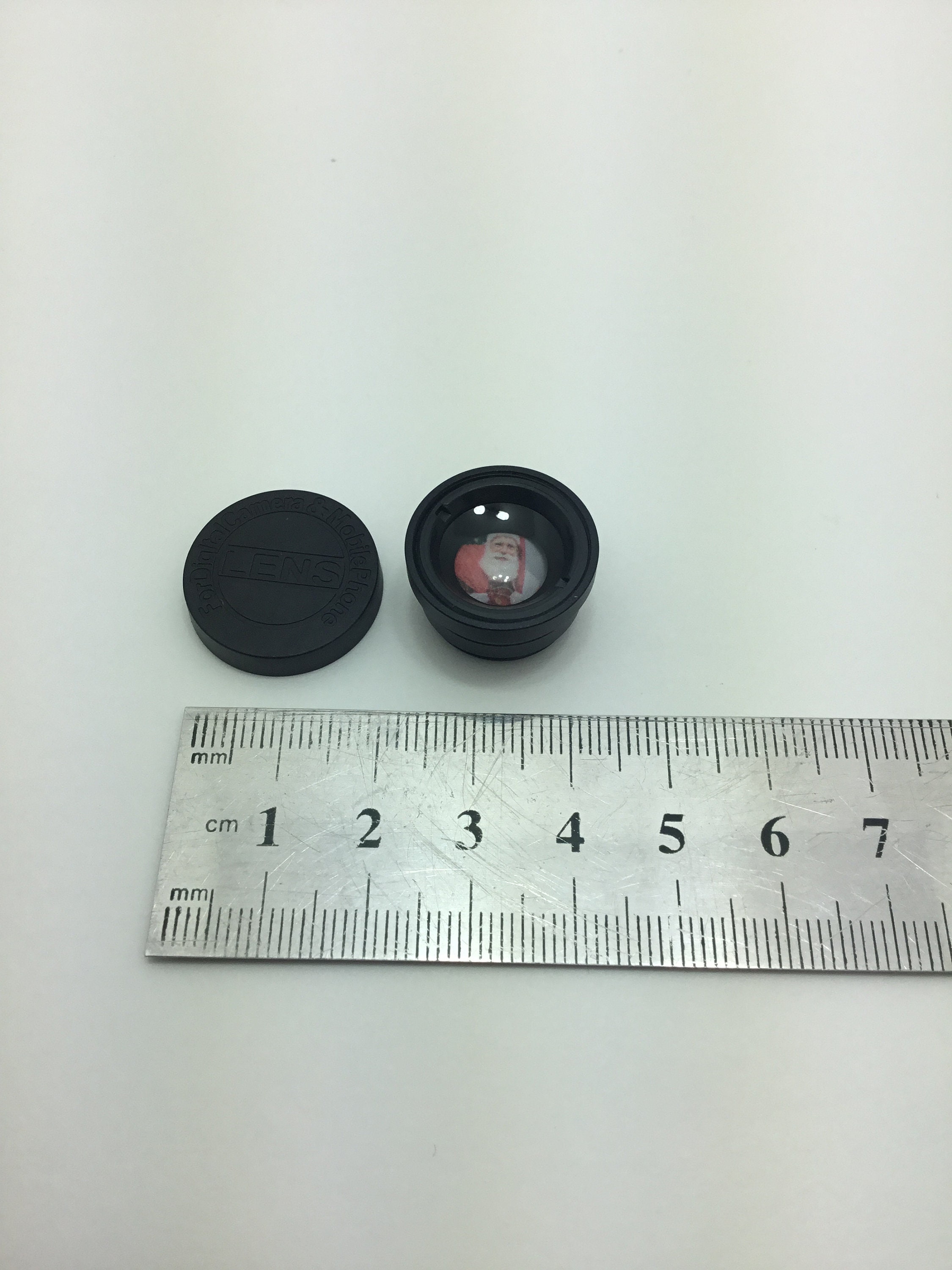 Santa Inside a Decorative Lens for Santa Cam Ornament - Etsy