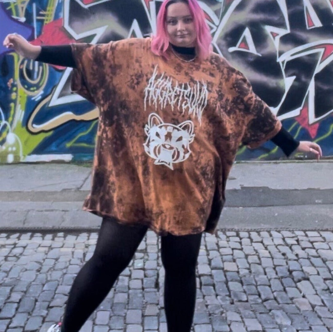 RED PANDA MASCOT Alternative Clothing Metal Screamo 90's Inspired ...