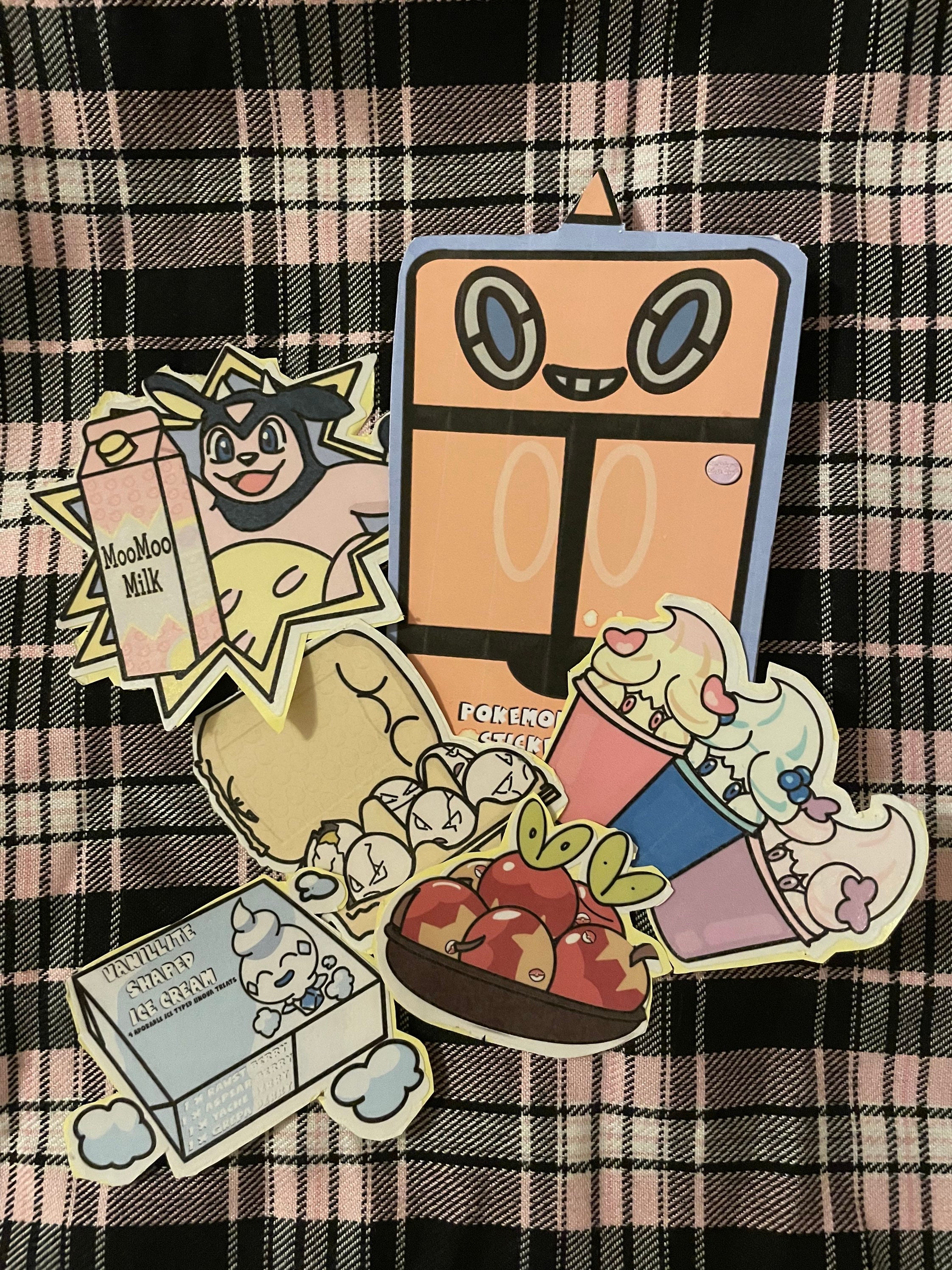 VIDEOGAME FOOD STICKERS | 5 Sticker Pack Generation 1-8 - Etsy