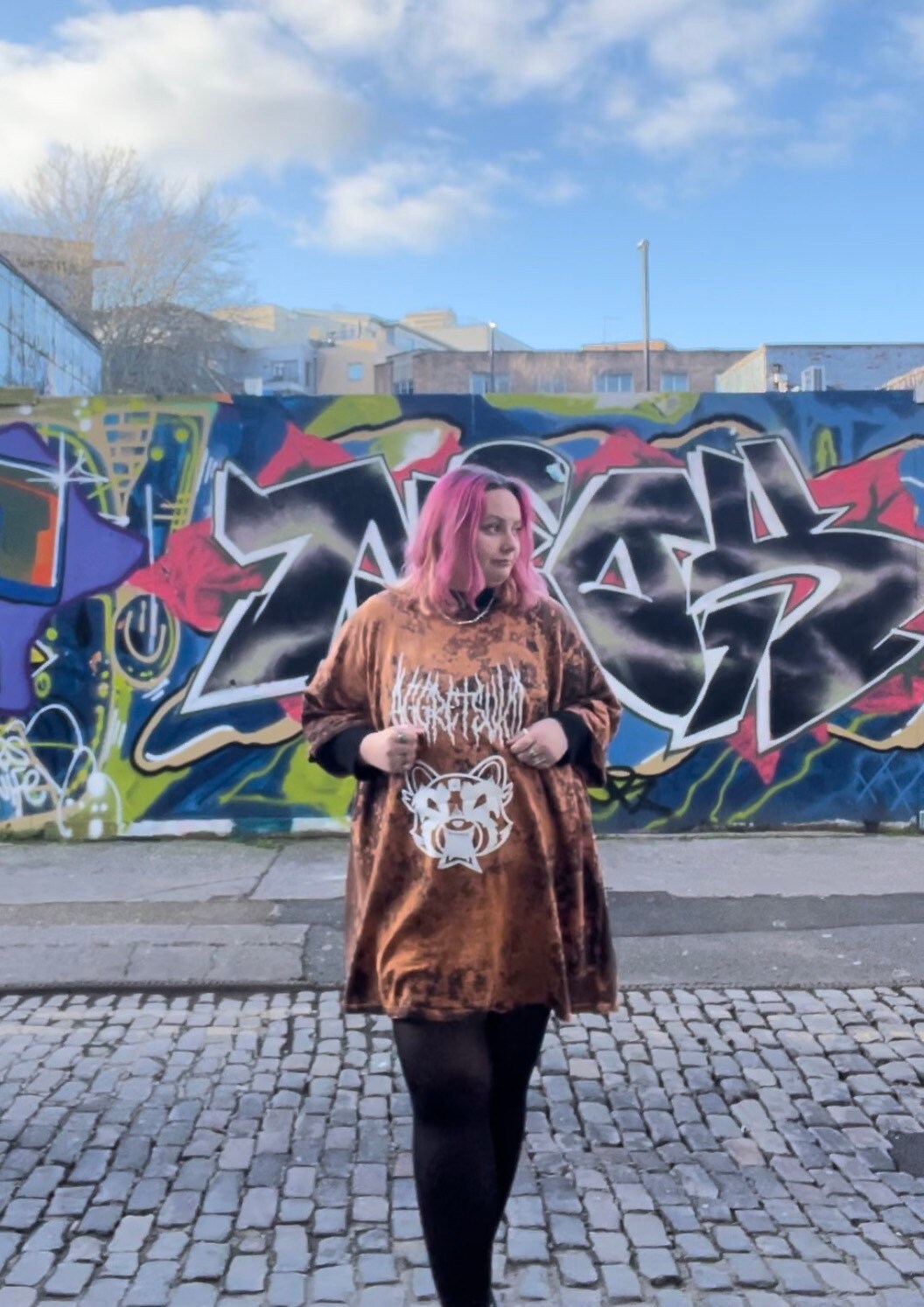 RED PANDA MASCOT Alternative Clothing Metal Screamo 90's Inspired ...