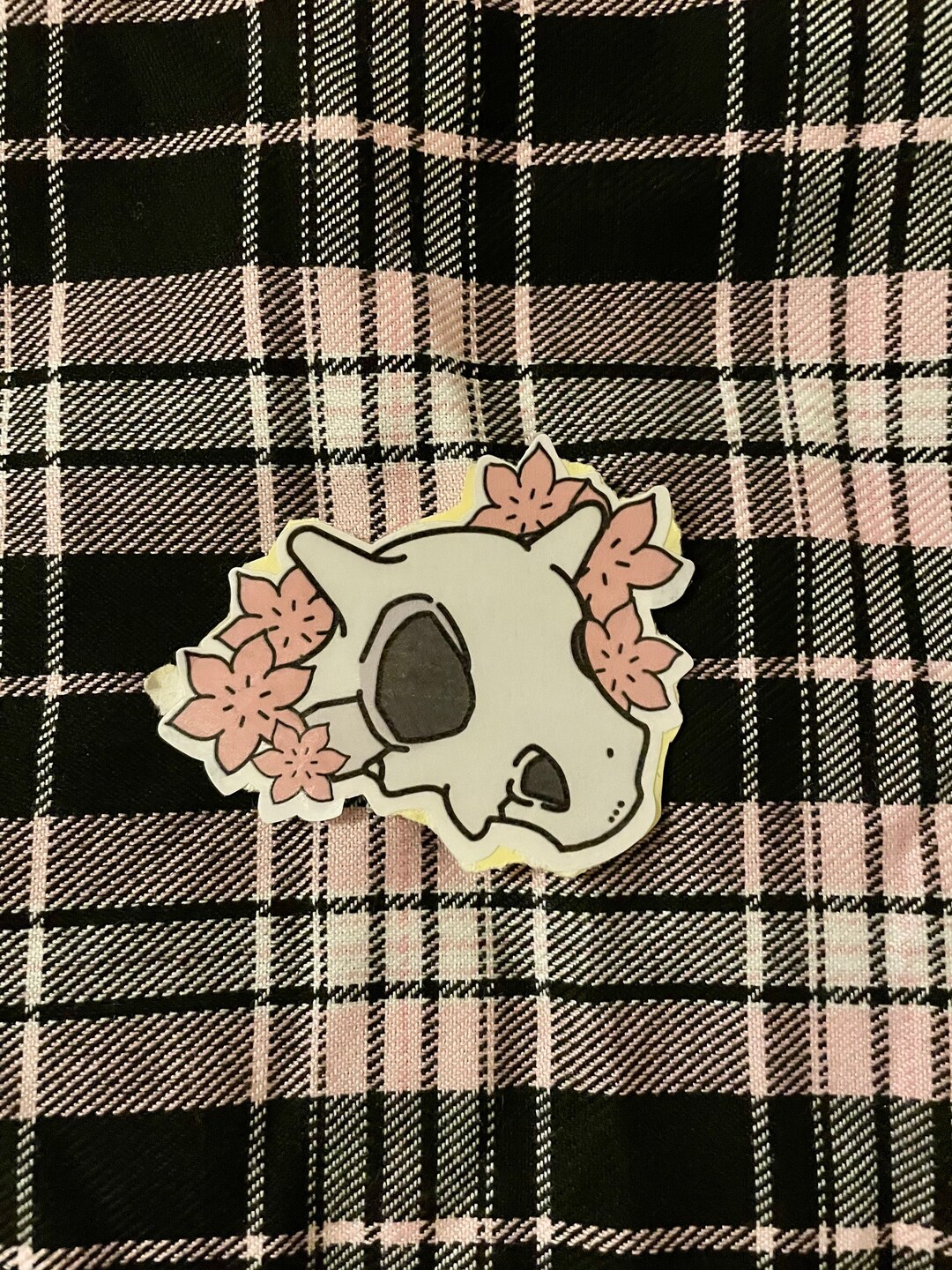 BONE SKULL STICKER Anime, Video Game and Manga - Etsy